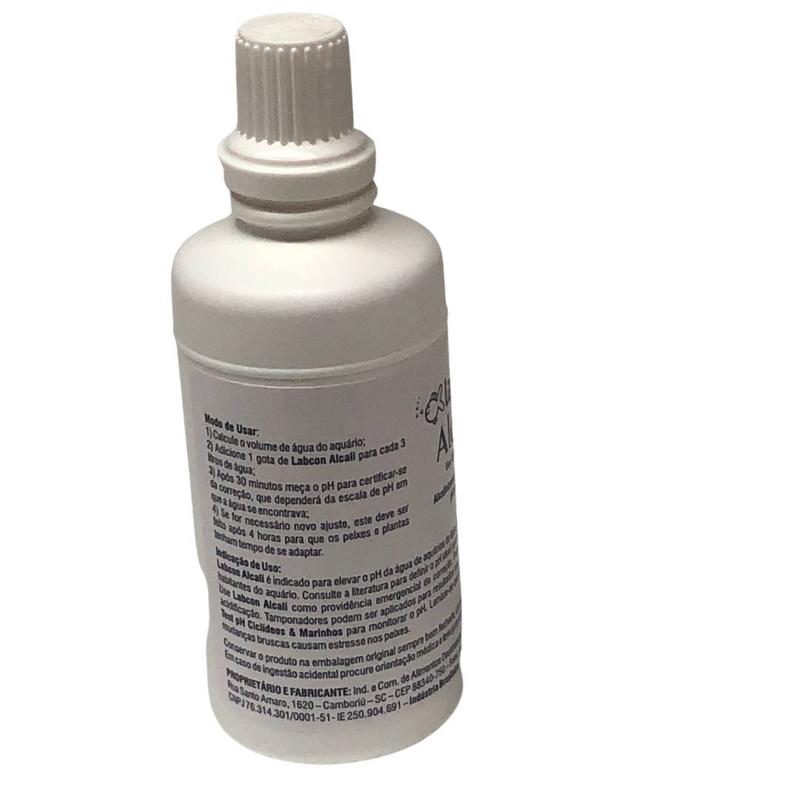 Alcalinizante Alcon Labcon Alcali 100ml - Peixes - Magazine Luiza