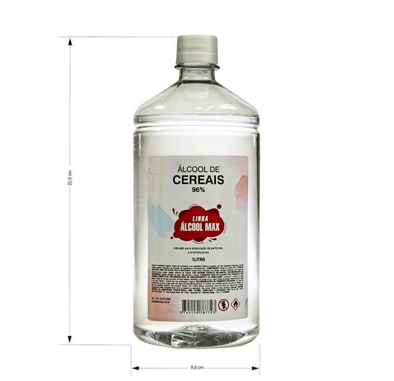 Álcool de Cereais 1LT - Casa das Essências SS - Álcool de Cereais ...