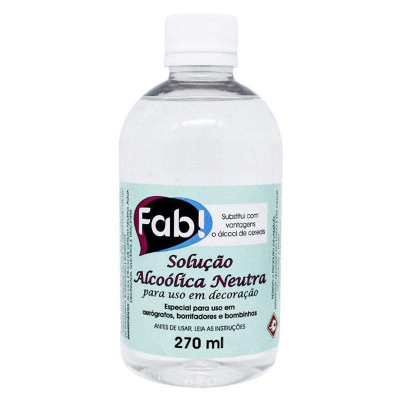 Álcool De Cereais Para Confeitaria 270ml - Fab! Solução alcoolica ...