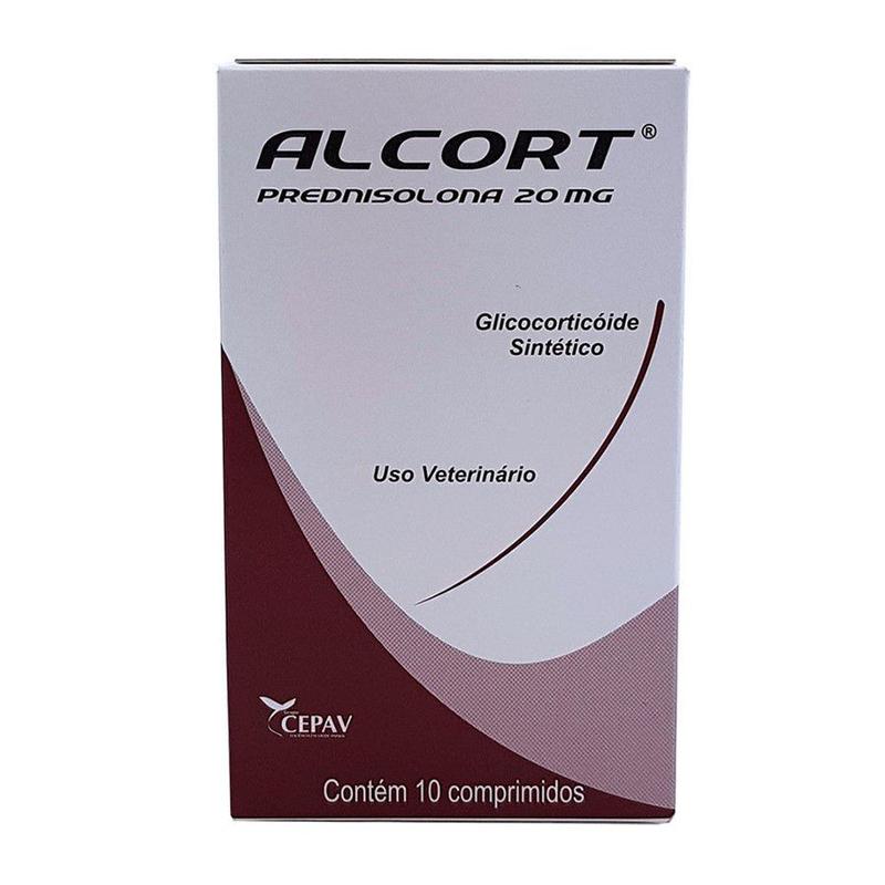 Alcort 20 Mg - Castel Pharma - cepav - Farmácia Pet - Magazine Luiza