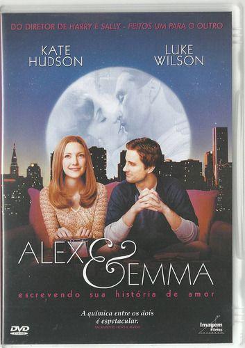 Alex & Emma Dvd Original Lacrado - imagem filmes - Filmes - Magazine Luiza