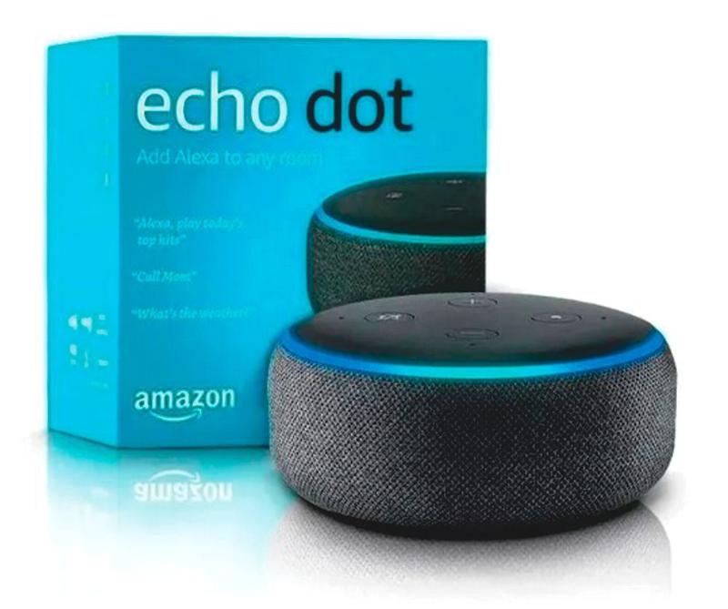 Alexa Eco Dot 3ª geração smart speak Amazon - Alexa amazon - Smart ...