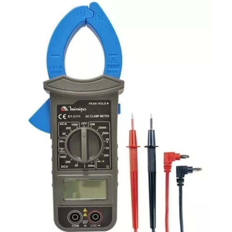 Alicate Amperímetro Digital Cat Iii Minipa Et 3111 - Alicate ...