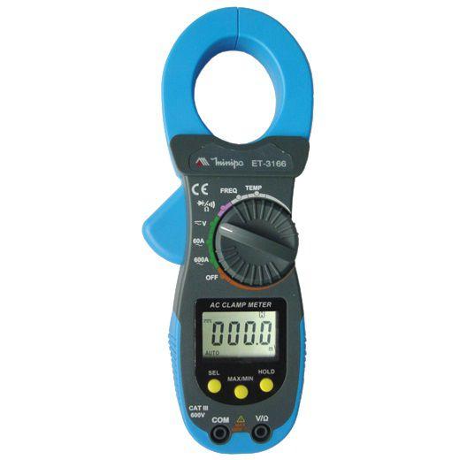 Alicate Amperímetro Digital ET-3166 - Minipa - Alicate Amperímetro ...