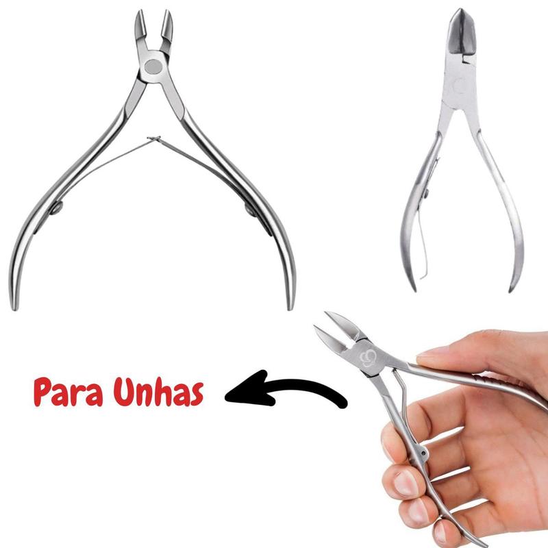 Alicate para Cortar Cutícula Amolado Profissional Inox - Online ...