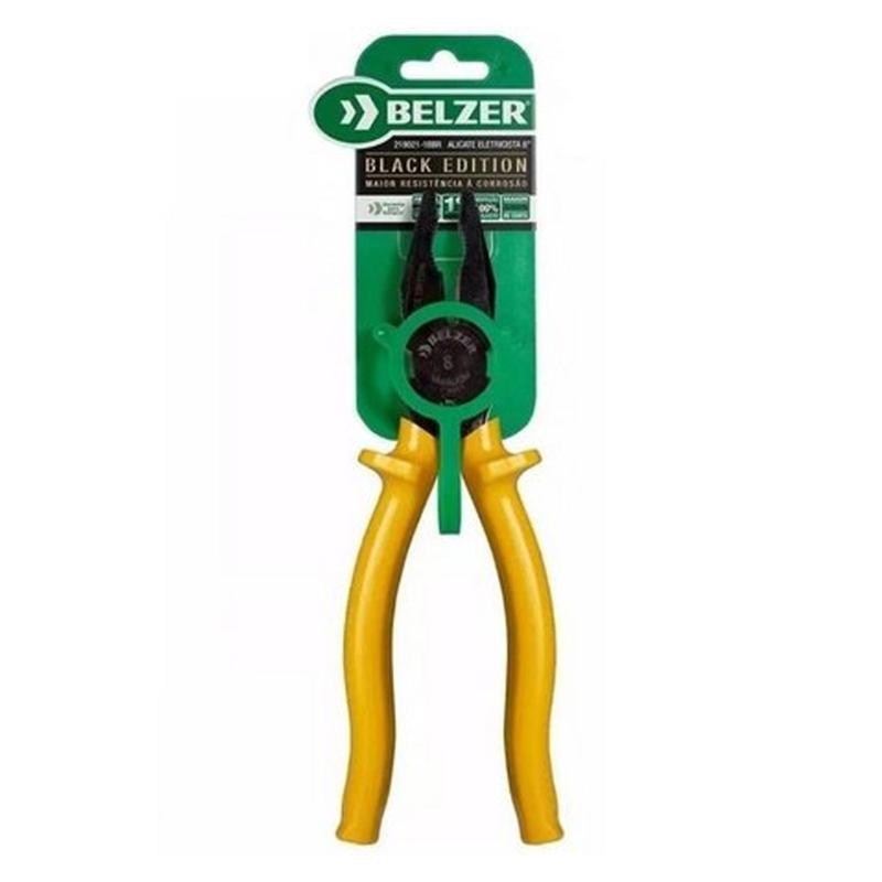 Alicate Universal Eletricista 8 Pol Black Edition Belzer - Alicate Eletricista - Magazine Luiza