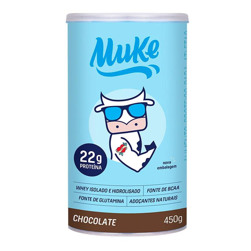 Alimento Proteico Muke Sabor Chocolate +Mu 450g - Outros Suplementos ...
