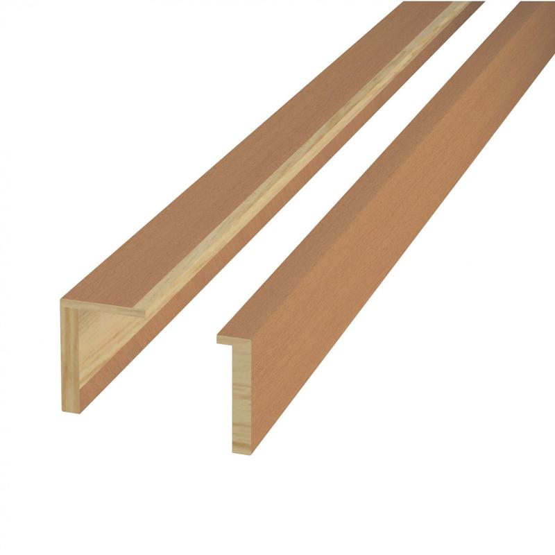 Alizares Madeira Regulável 20mm Madeirado 7cm Famossul Ipê Sanremo ...