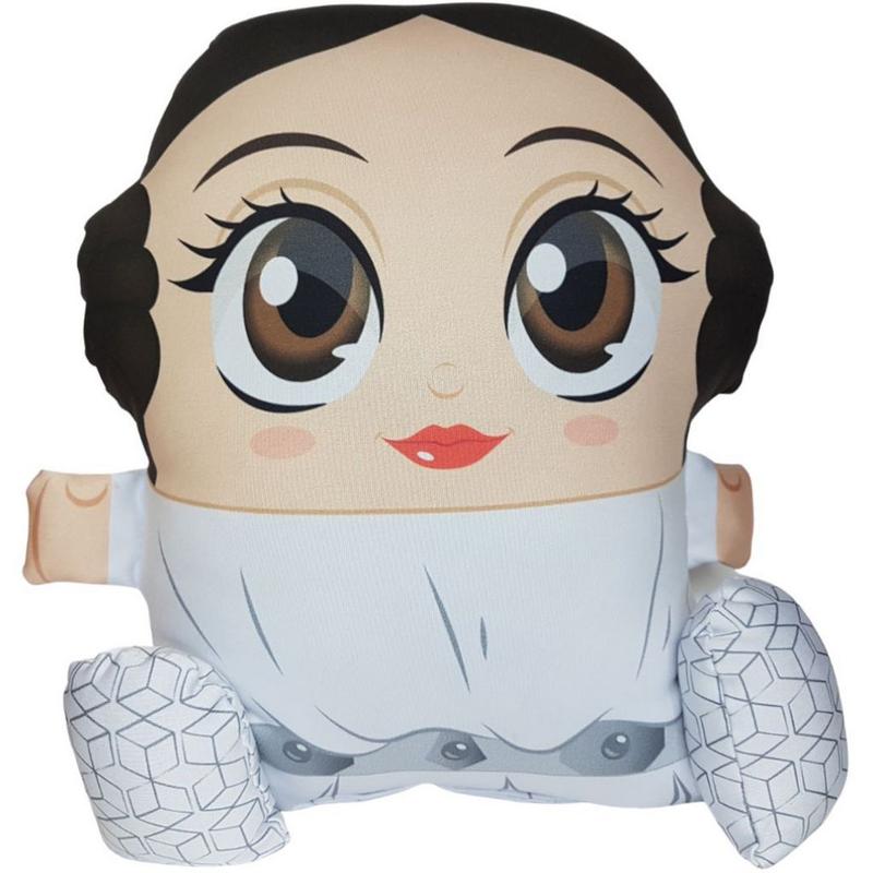 Almofada 3d Princesa Leia Antialérgica Colecão Star Wars - CuboArk ...
