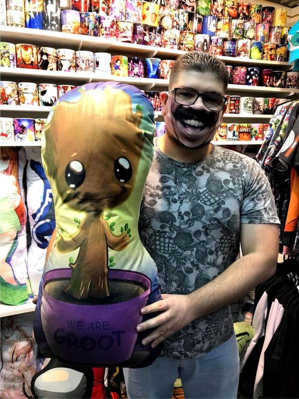 Almofada Baby Groot Grande - Almofada Decorativa - Magazine Luiza