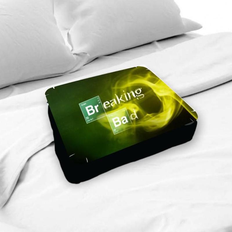 Almofada Bandeja para Notebook Laptop Personalizado Breaking Bad Logo ...