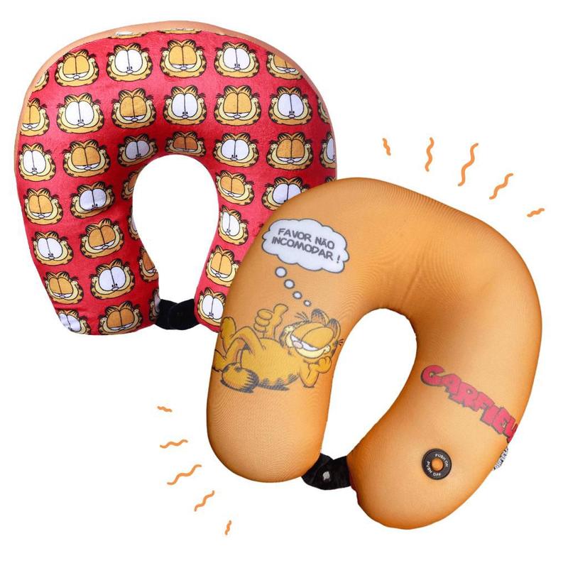 Almofada De Pescoço Massageadora Garfield - Zona Criativa - Almofada ...