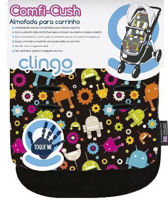 Almofada Para Carrinho Mini Memory Foam Robots - Clingo - Almofada para ...