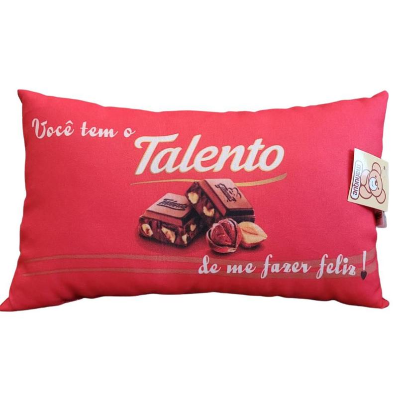 Almofada Personalizada Com Frases Sortidas Chocolates - JLS TOYS ...