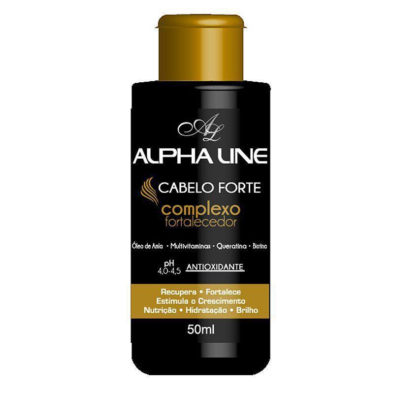 Alpha Line - Complexo Fortalecedor - Linha Cabelo Forte - Antioxidante ...