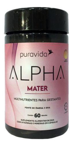Alpha Mater Multivitamínico Puravida 60 Cápsulas - PURA VIDA ...