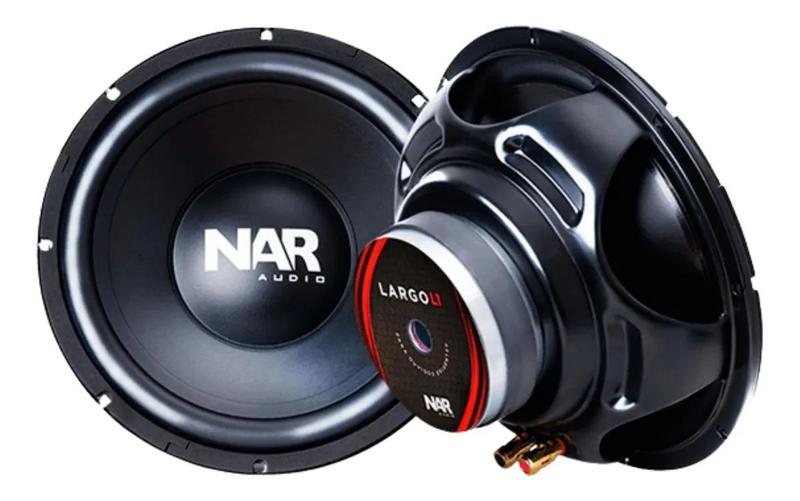 Alto Falante Subwoofer Nar Audio Largo 12 Pol 4 Ohms 200wrms ...