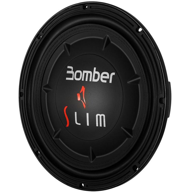 Alto falante Subwoofer Slim B4 10 pol 200W RMS - Bomber - Subwoofer ...