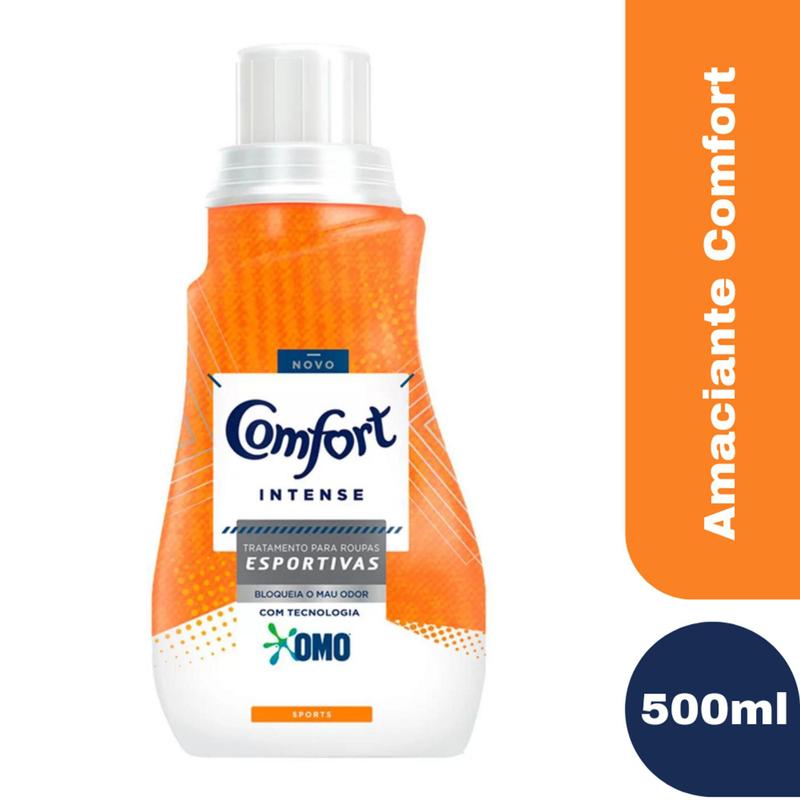 Amaciante Comfort Intense Sport Contra Mau Odor Omo 500ml - Comfort Omo ...