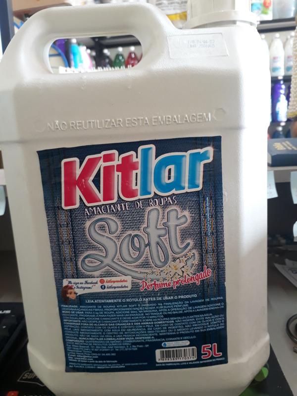 Amaciante de Roupas 5 litros Soft kitlar - Amaciante - Magazine Luiza