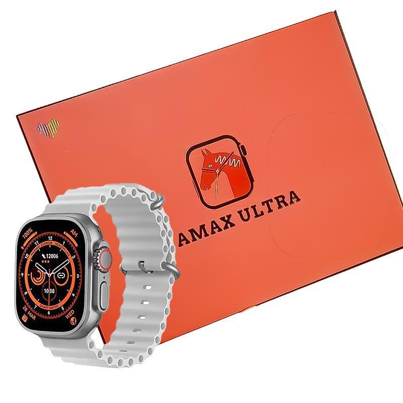 AMAX Ultra Series 8: Smartwatch Inteligente, Carregamento Sem Fio, 2 ...