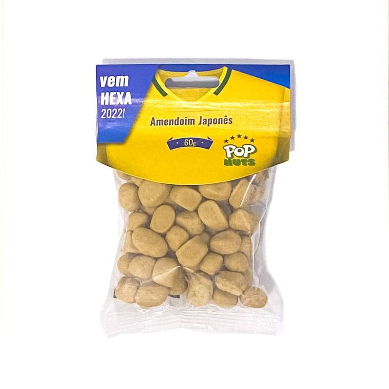 Amendoim Pop Nuts Japones 60 g - Amendoim - Magazine Luiza