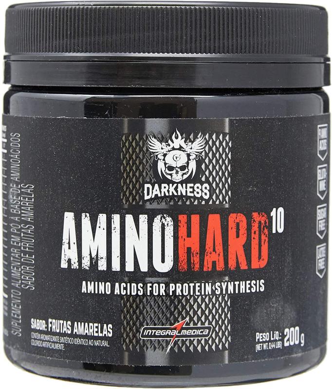 Amino Hard 10 Frutas Amarelas, Integralmedica, 200g - Aminoácidos ...