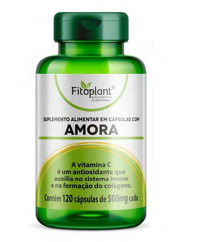 AMORA 500mg 60 CAPS - FITOPLANT - Fitoterápicos - Magazine Luiza