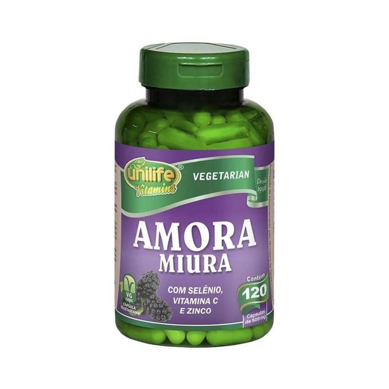 Amora Miúra Unilife 120 Cápsulas - Fitoterápicos e Vitaminas - Magazine ...