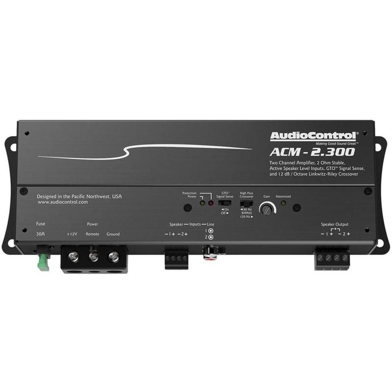 Amplificador Automotivo AudioControl Class D Bridgeable 2-Channel ACM-2 ...