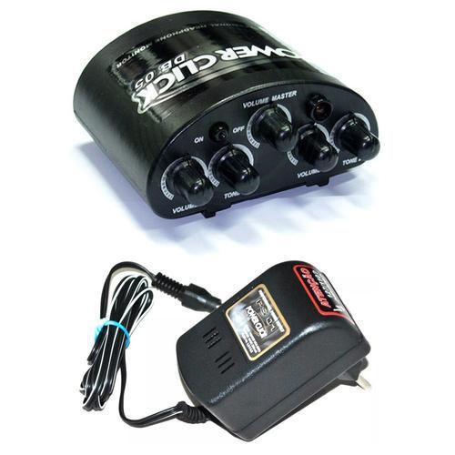 Amplificador Fone Ouvido Power Click Db 05 Db05 + Fonte Ps01 ...