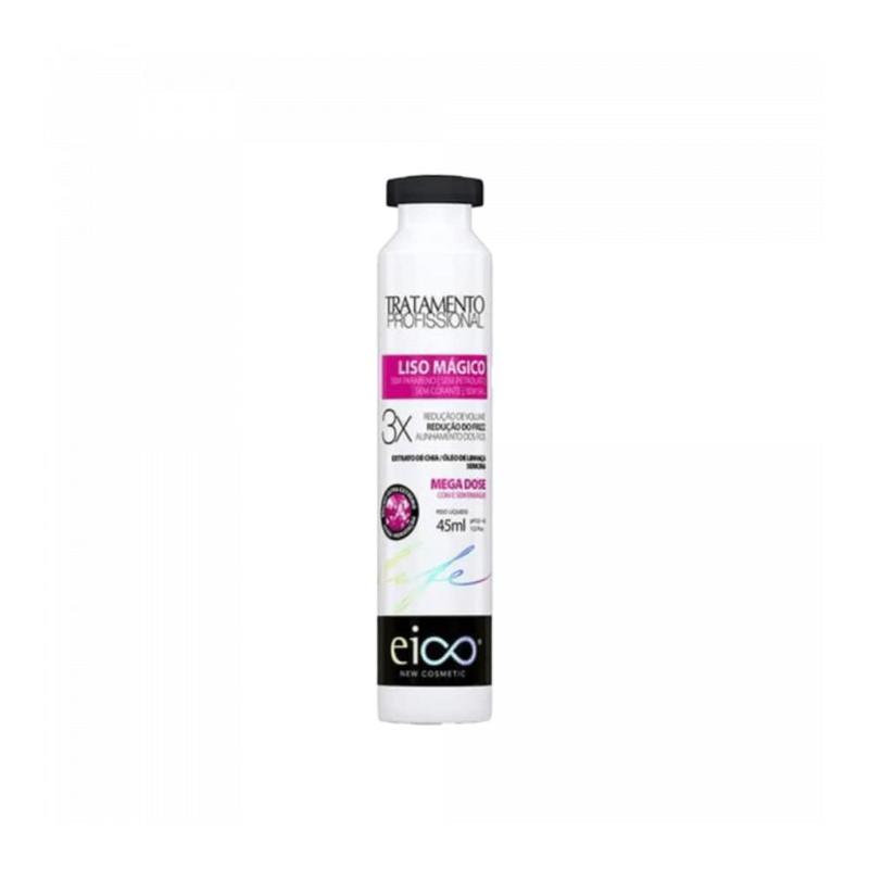 Ampola Eico Mega Dose Liso Mágico 45ml - Ampola Capilar - Magazine Luiza