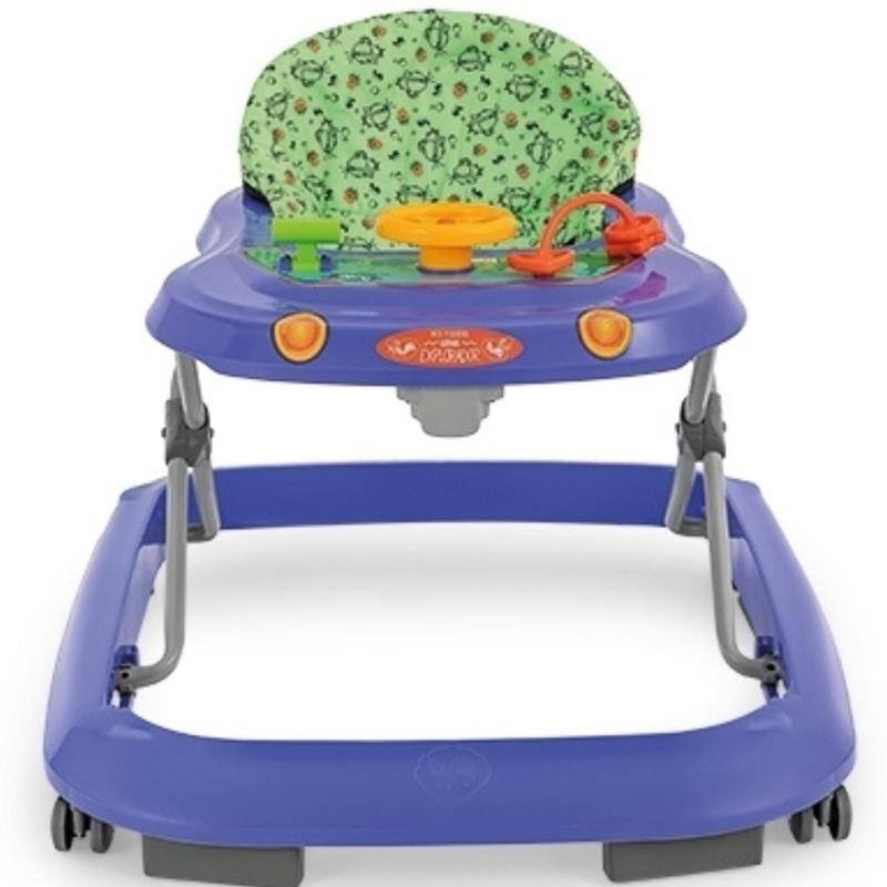 Andador Infantil Bebê Sonoro Azul e Cinza Acqua Tutti Baby - Andador ...