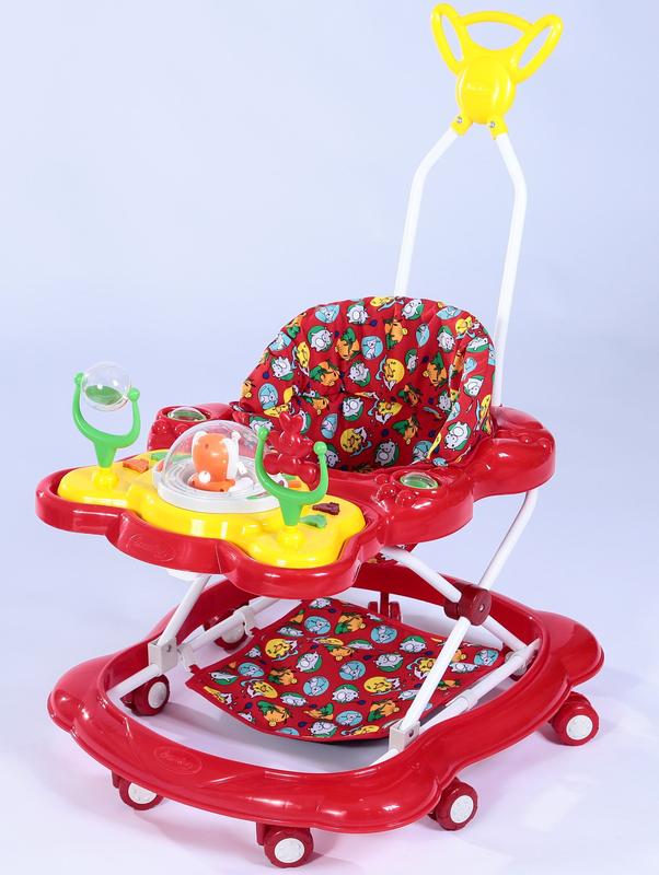 Andador musical megaluxo infantil vermelho jumbobaby - Andador Infantil ...
