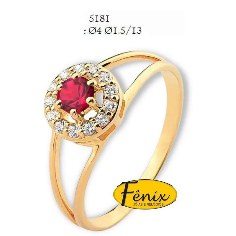 Anel em ouro 10k modelo de formatura mod5181 - Fênix Jóias e Relógios ...
