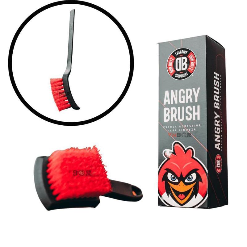 Angry Brush - Escova Para Limpar Pneus E Borrachas - Dub Boyz - Limpeza Automotiva - Magazine Luiza