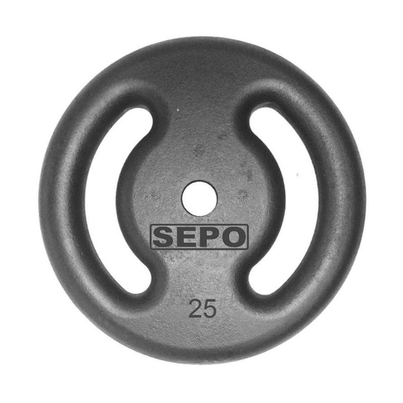 Anilha de Ferro Fundido Pintada - 25 Kg - Sepo - Pesos - Anilha ...