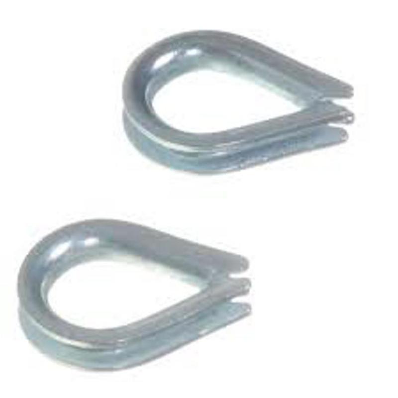 Anilha para Cabo Aço C 3/8" Enc 1 Peça Zincado - Foxmix - Organizador ...