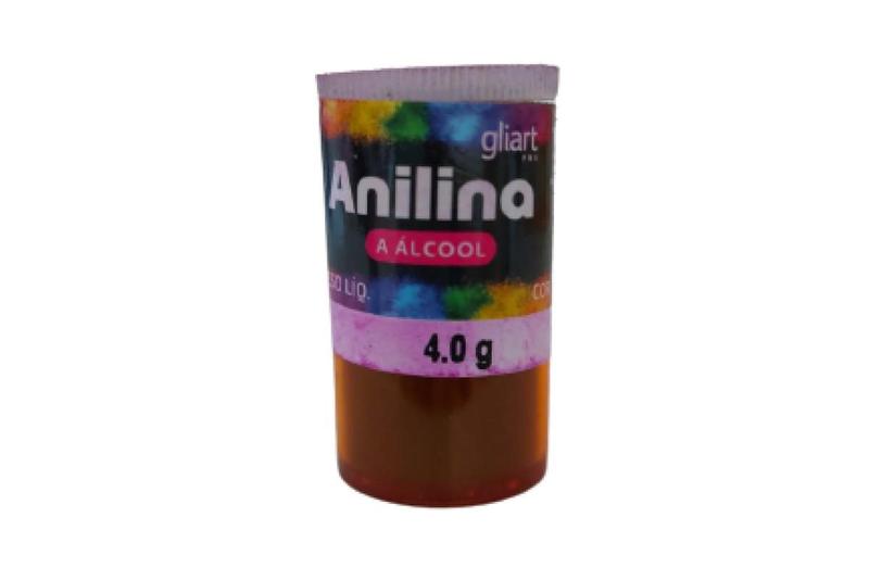 Anilina a álcool Gliart rosa 4g - Anilinas e Corantes - Magazine Luiza
