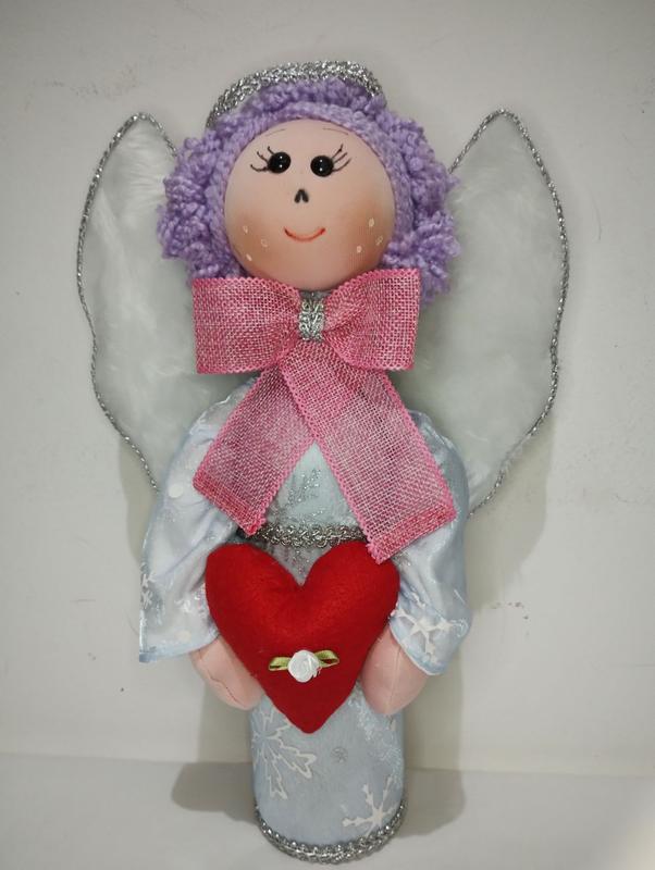 Anjo da guarda artesanal - Bonecas da Fia - Produtos Católicos ...
