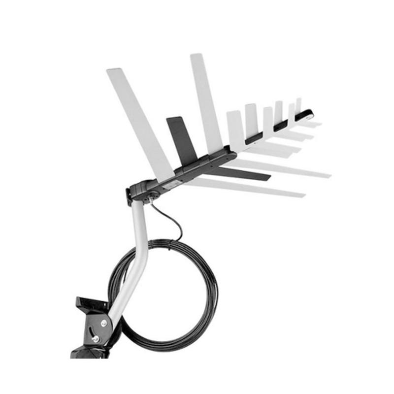 Antena Digital Externa com Suporte e Cabo 15 metros DTV-2000 - Antenas ...