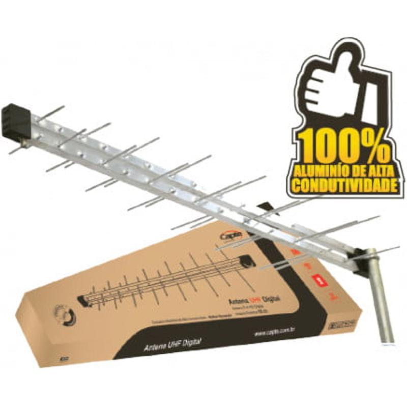 Antena Externa Digital Full Hd 14/28 Elementos - Capte - Log - Antena ...