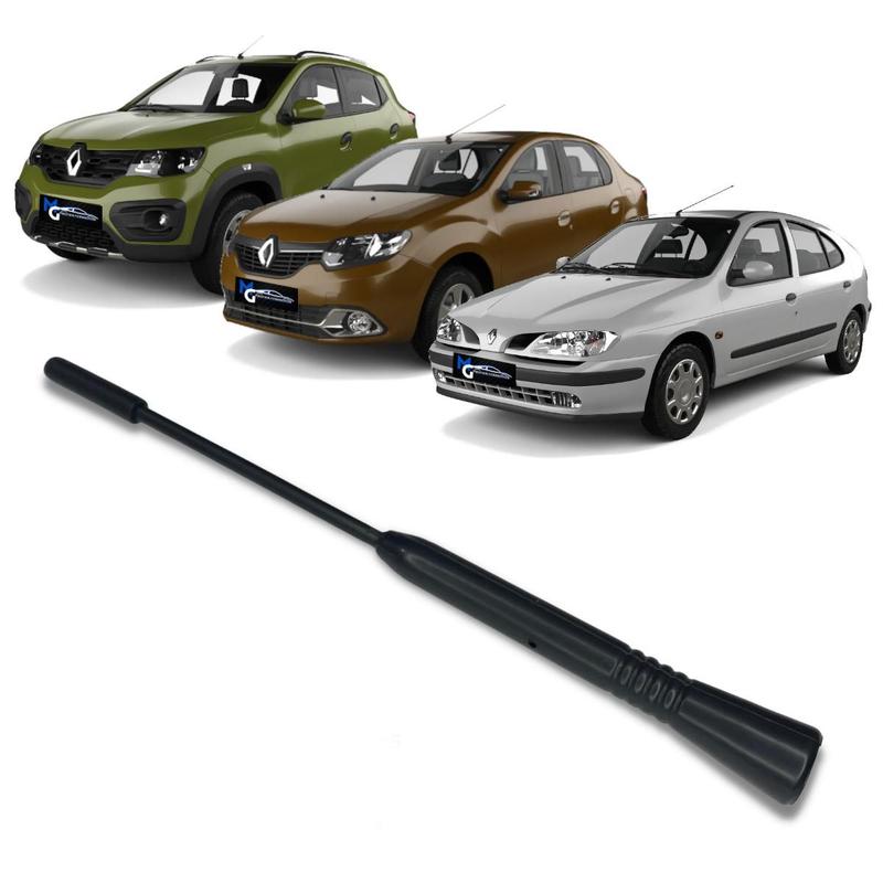 Antena Haste Renault Kwid Logan Scenic Megane - Antico - Som para Carro ...