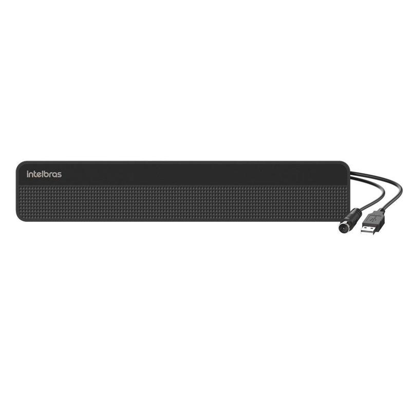 Antena Interna Digital TV Intelbras AI 3101 UHF/HDTV Amplificada USB ...