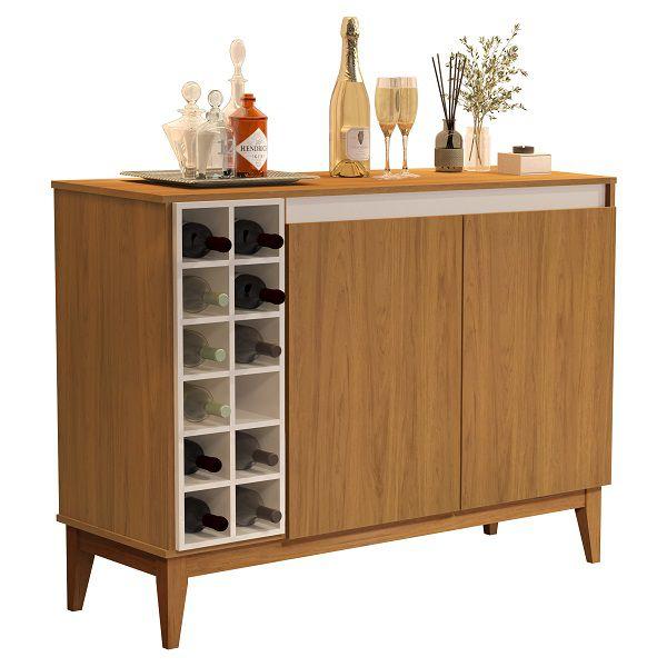 Aparador Buffet Monan Com Nichos Para Bebidas - LOJA SUA CASA ...