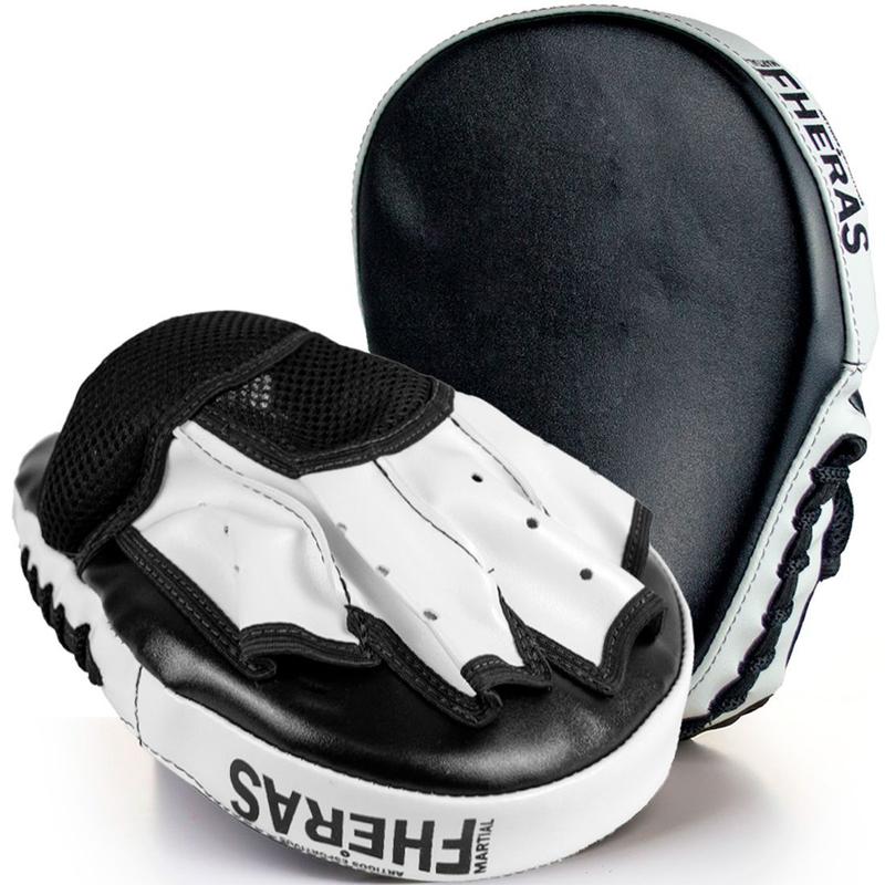 Aparador de Soco e Chute Luva Foco Branca Muay Thai Boxe - Fheras ...