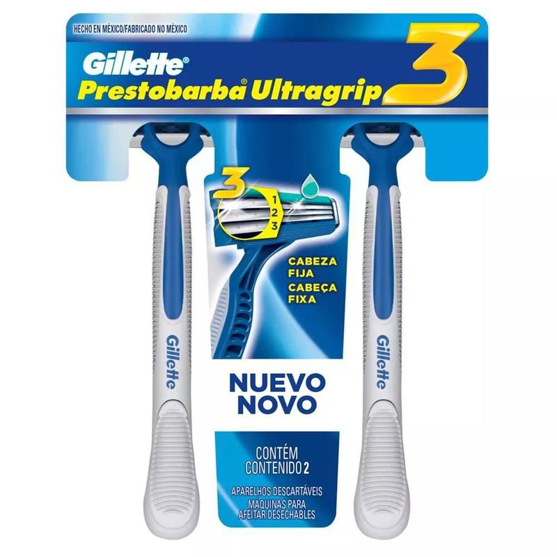 Aparelho de Barbear Descartável Gillette Prestobarba Ultragrip3 ...