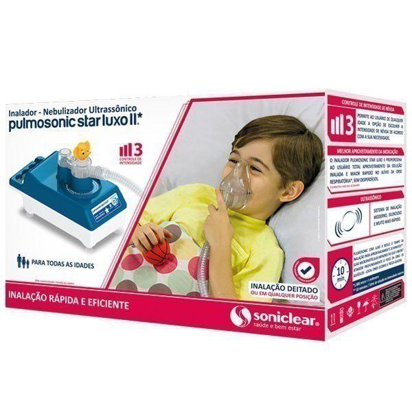 Aparelho De Inalação Silencioso Pulmosonic Star Ultrassônico ...