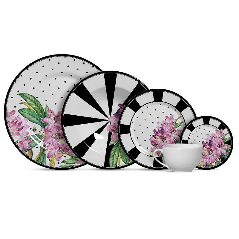 Aparelho De Jantar Com 20 Peças alea Plus - Alleanza Cerâmica ...