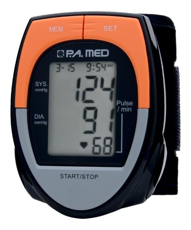 Aparelho De Pressão Digital De Pulso P.A. Med - PAMED - Medidor de ...